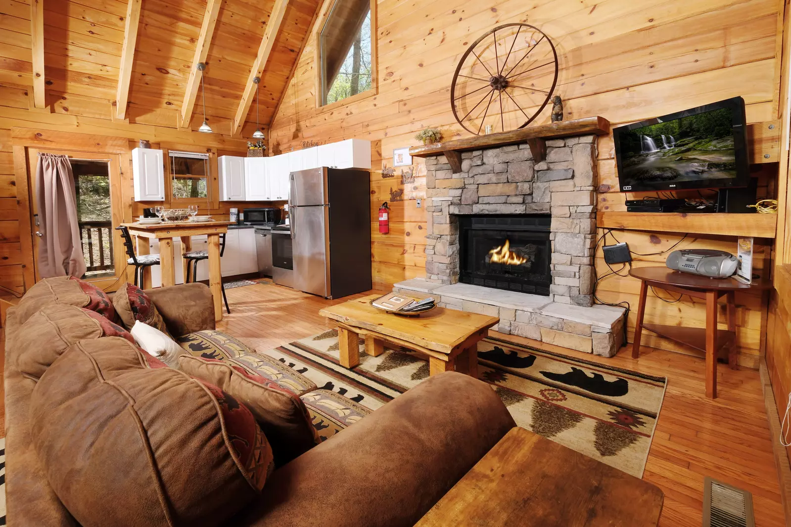 1 Bedroom Cabin Rental in Sevierville: Dreamcatcher