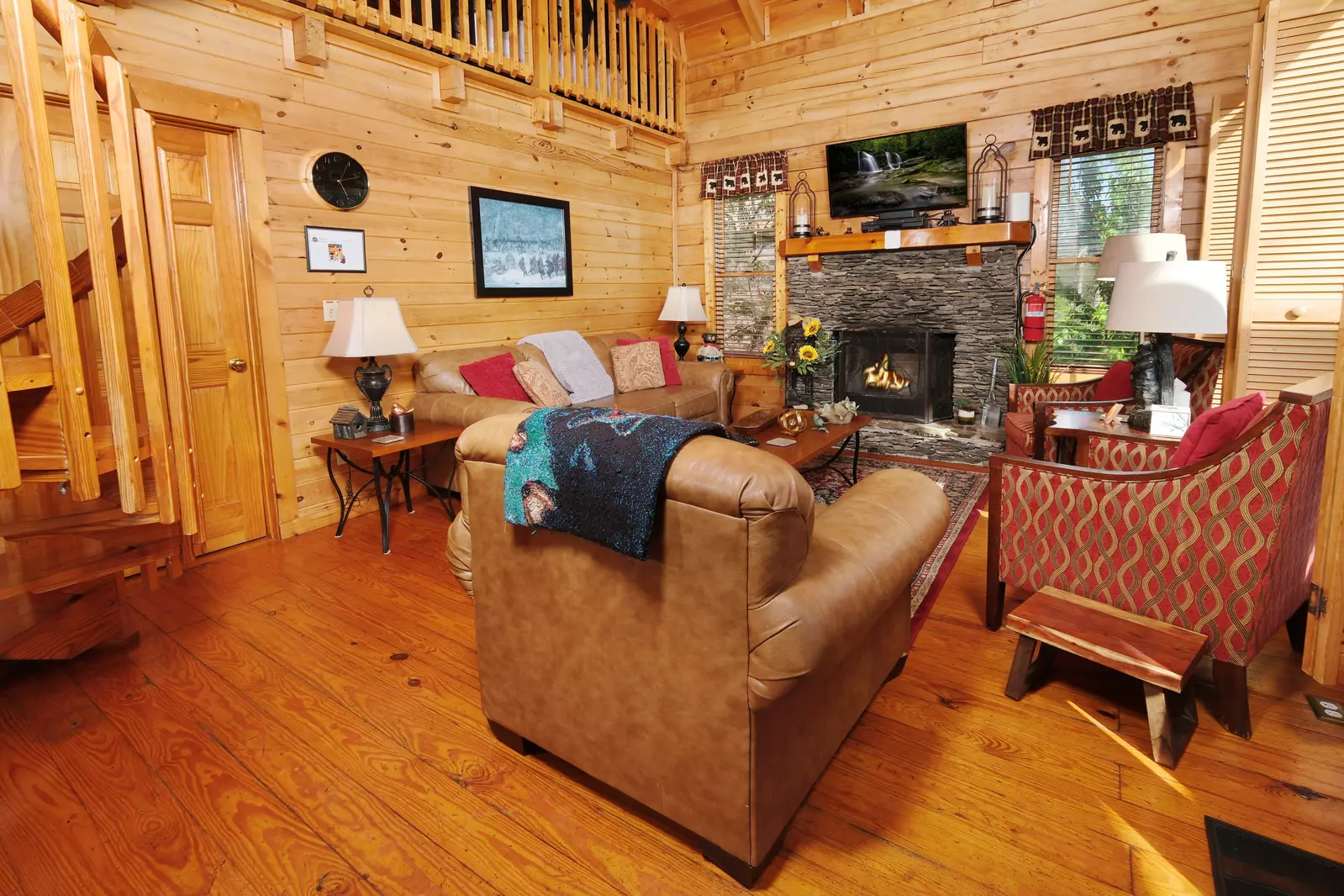3 Bedroom Cabin Rental in Sevierville: Bear Heaven